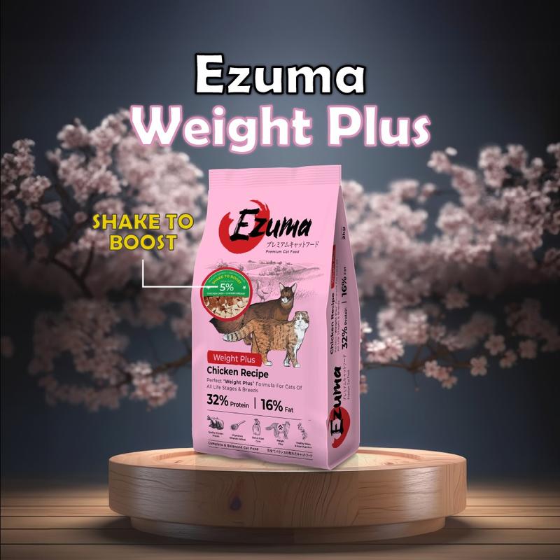 Ezuma Weight Plus Cat food ( Shake to Boost ) 2kg - TikTok Shop Malaysia