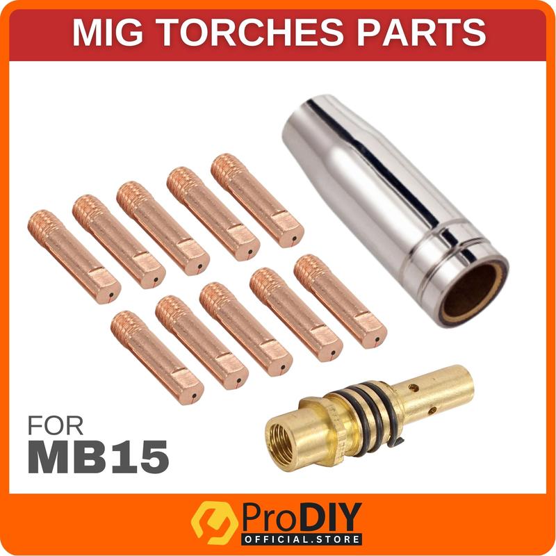 MB15 MIG CO2 Welding Torch of Conical Nozzle / Shield Cup / Gas ...