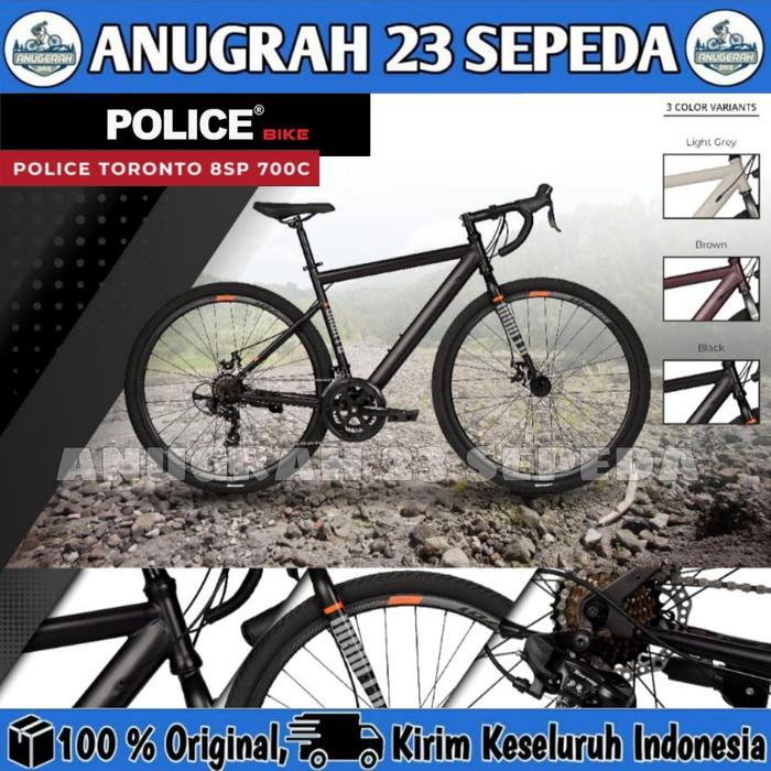 Jual Sepeda GRAVEL ELEMENT POLICE TORONTO 8 Speed 700C - Kota Tangerang ...