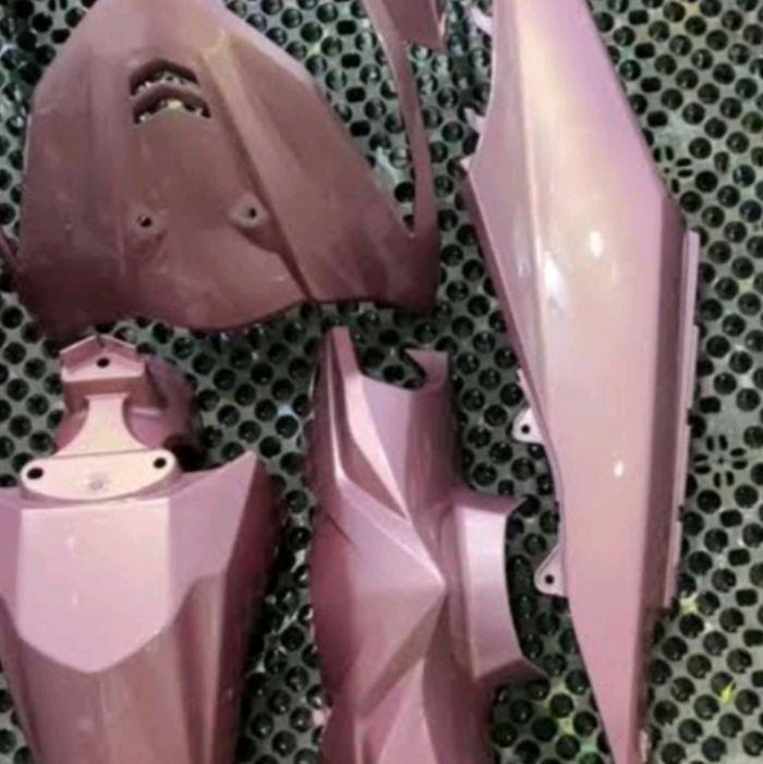 cat pu milenium pink rose metalic cat motor mobil cat custom automotif ...