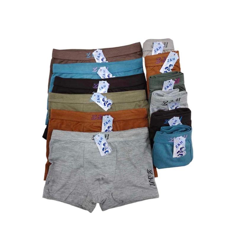 Z&H COD Boys Boxer Briefs Cotton - Pack of 6/12, Soft and Stylish ...
