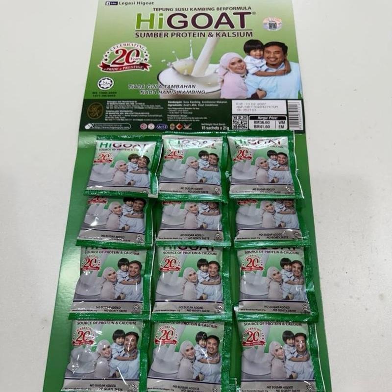 SUSU HIGOAT KAMBING 1 PAPAN 15’s - TikTok Shop Malaysia