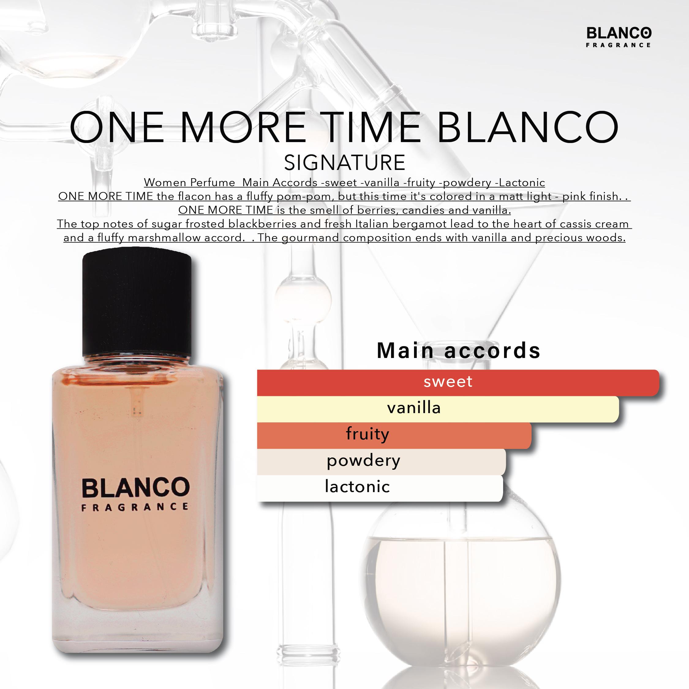 ONE MORE TIME BLANCO (signature women perfume) | Blanco Fragrance