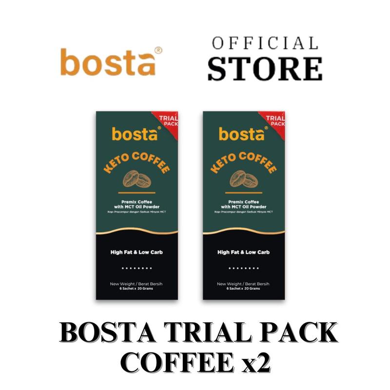 BOSTA COFFEE SACHET BOX TRIAL PACK x2 Minuman Berperisa Kopi - TikTok ...