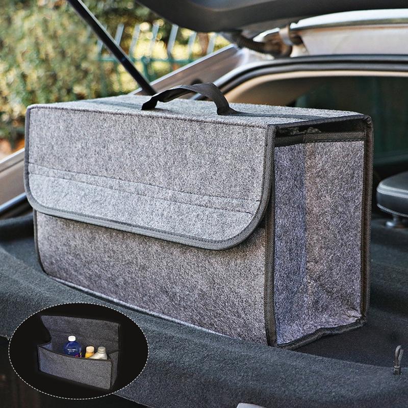 Collapsible Car Boot Storage Box Foldable Car Trunk Organize - TikTok ...