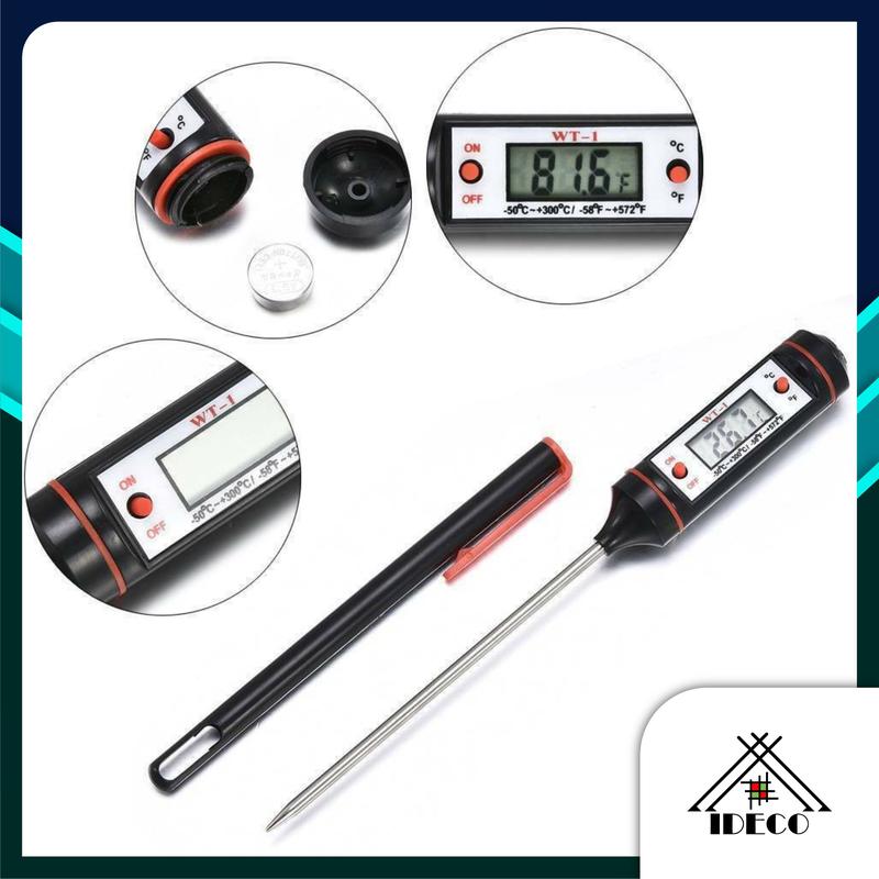iDECO™ Stainless Steel Pen Thermometer Air Conditioning Output - TikTok ...