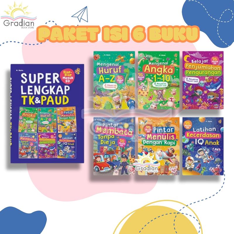 [Dapat 6 Buku] Buku Super Lengkap TK dan PAUD Persiapan Masu - Shop ...