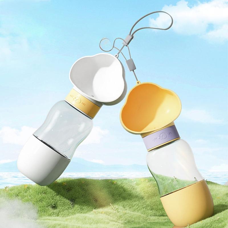 One-touch water dispenser, portable pet water cup for feedin - TikTok ...