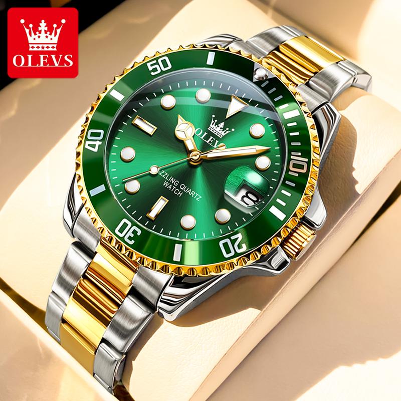 OLEVS Jam Tangan Lelaki Waterproof Watch Men's Business New Original ...