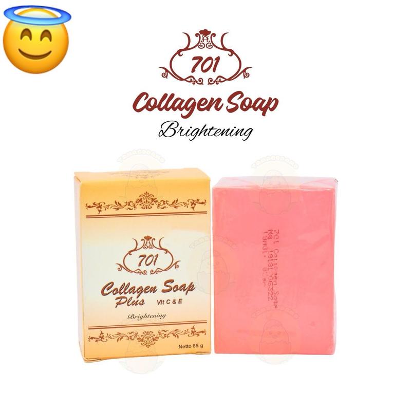 100% Collagen Plus V C& v E Soap 701 For Acne Skin Brightening - TikTok ...