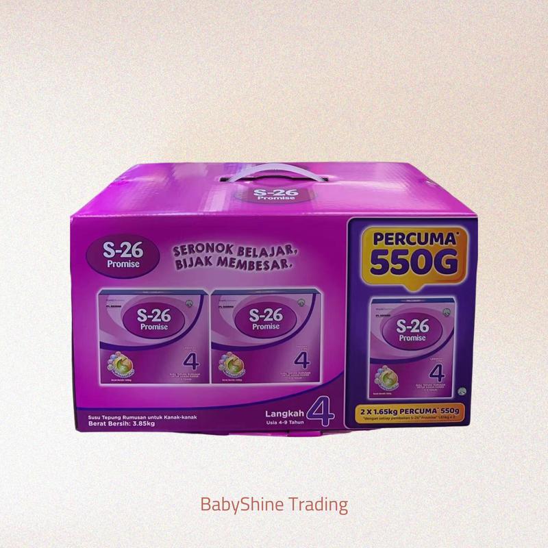 S26 Promise Step 4 1.65kg x 2 (FOC 550g) - TikTok Shop Malaysia
