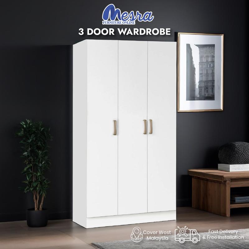 (PREMIUM) Mesra- 3 door wardrobe / 2 door wardrobe / wardrob - TikTok ...