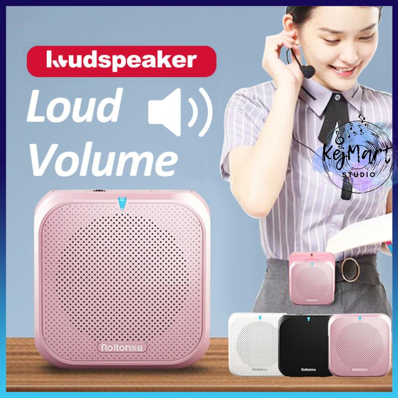 Rolton K400 Voice Amplifier Mic & Speaker Portable Speaker Microphone ...