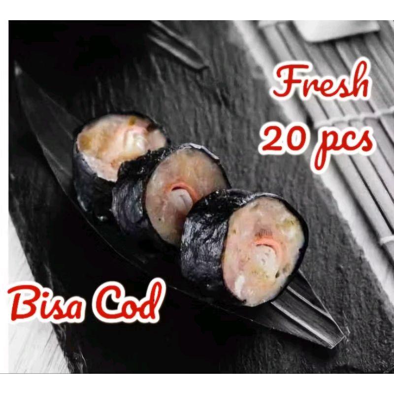 Sushi Nori Free Saos Pedas isi 20 pcs. produk vacum Frozen Food - Shop ...
