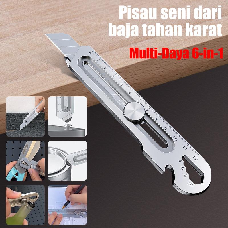Cutter pisau 18mm multifungsi baja cutter besi stainless besar - Shop ...
