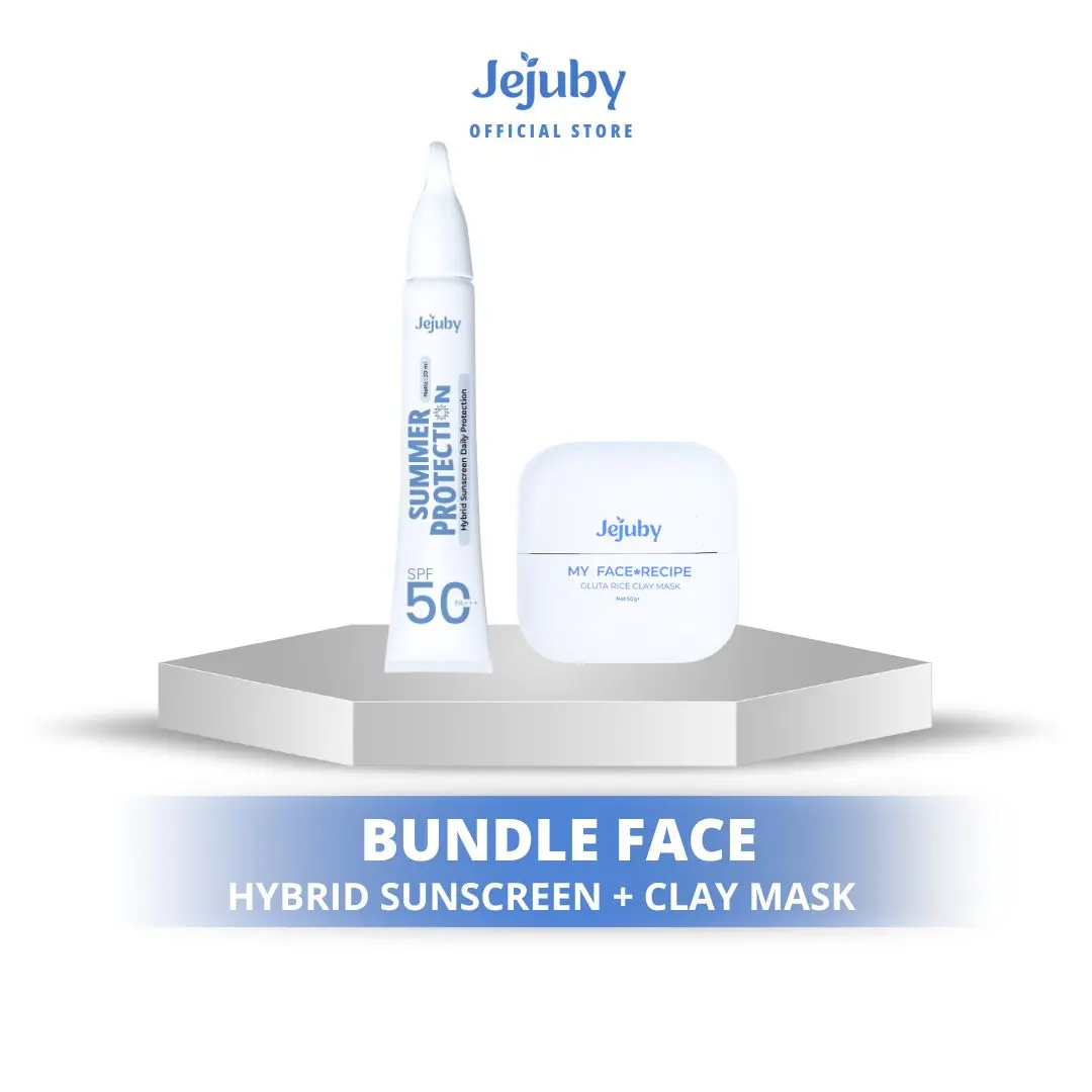 [SPECIAL FACE] Hybrid Sunscreen SPF 50 PA+++ & Gluta Rice Clay Mask ...