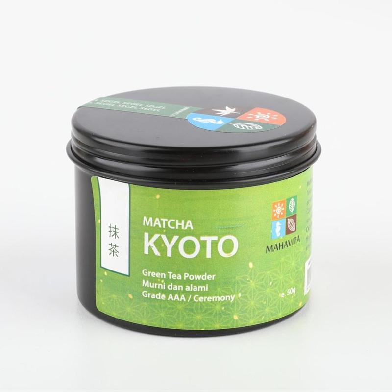 MAHAVITA Matcha KYOTO Pure Ceremonial Grade Green Tea Powder - Shop ...