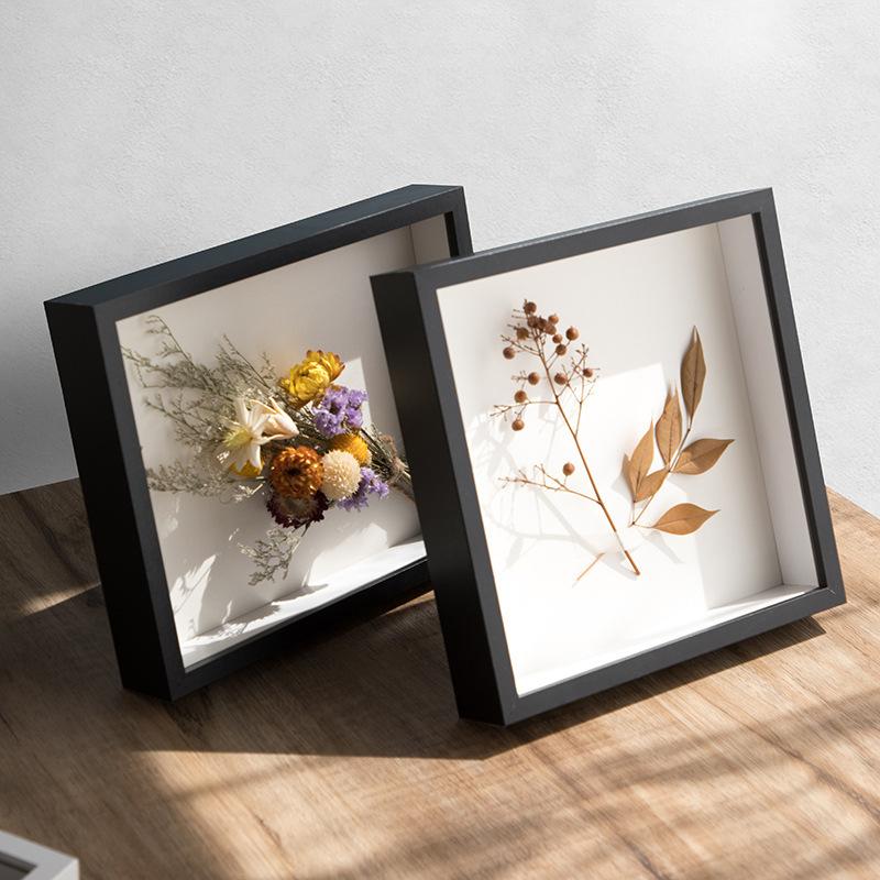 Keepsake Frames Bingkai Kotak Bayangan Kayu, 3D, Kedalaman 3cm ...