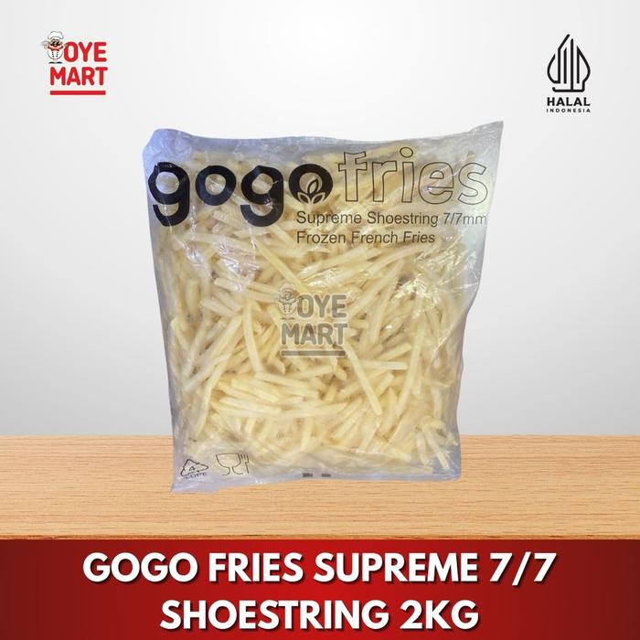Jual GOGO FRIES SUPREME 7/7 SHOESTRING 2KG - Kota Bandung - OYEFROZEN ...
