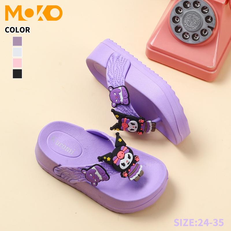 Moko Kids New Girls Sandals Anti-slip Baby Chidren Slippers Cute ...