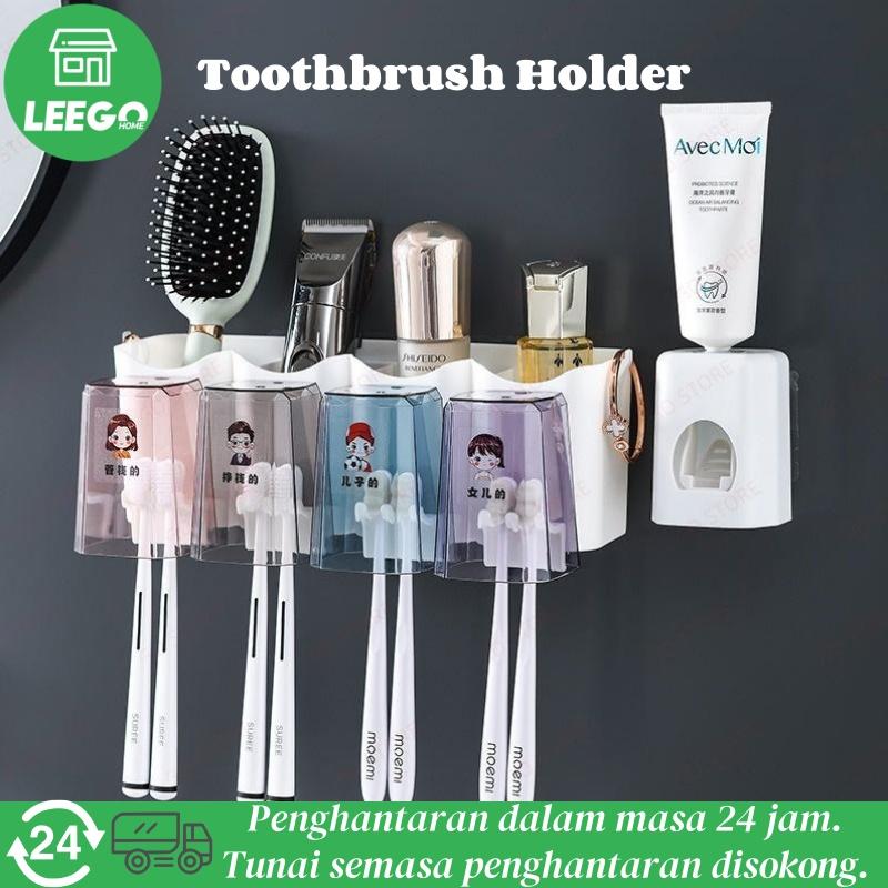 LEEGO Toothbrush Holder Toothpaste Squeezer Shaver Dispenser - TikTok ...