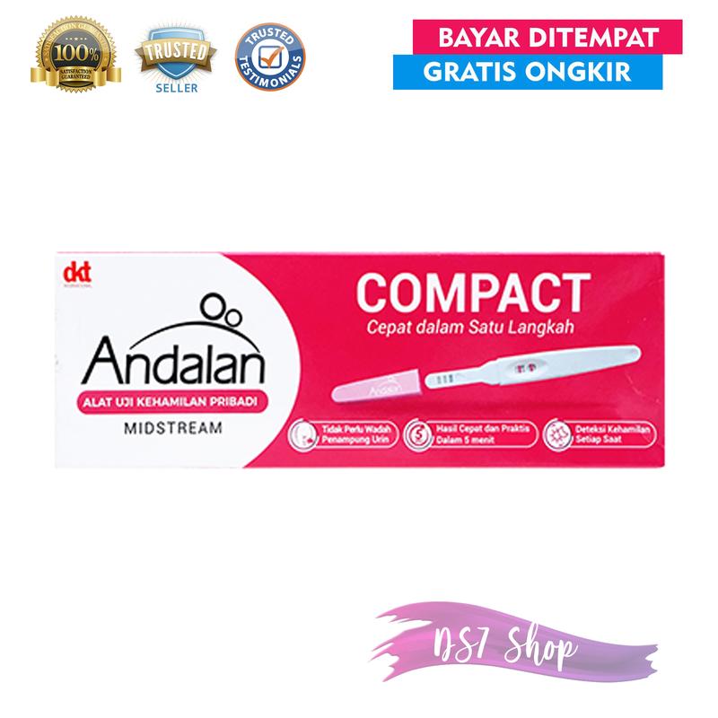 Tes Hamil Andalan Compact Testpack Kehamilan Instant - Shop | Tokopedia
