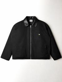 Promo Bewear - Work Jacket Zip Mayer Leather Collar - Black, Size 1 ...