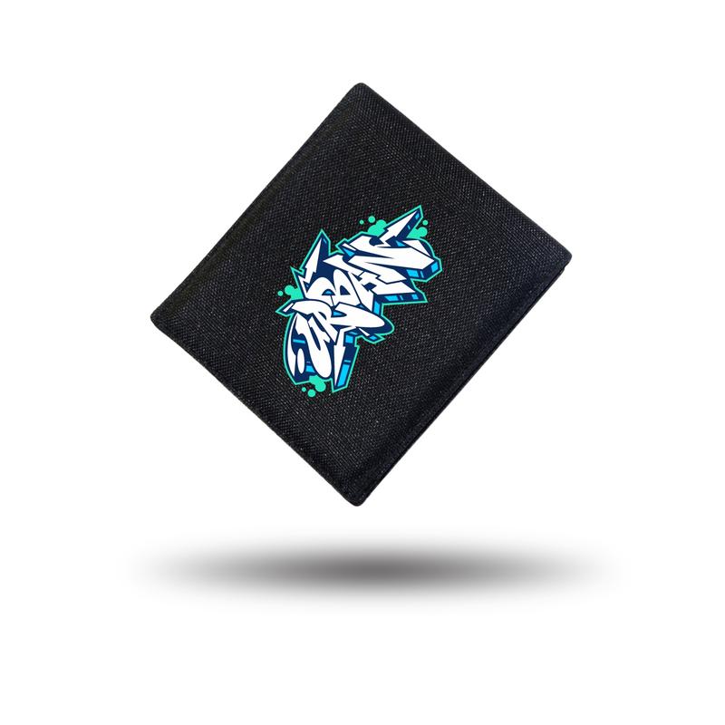 Dompet pria sablon pendek bahan canvas Urban - Shop | Tokopedia