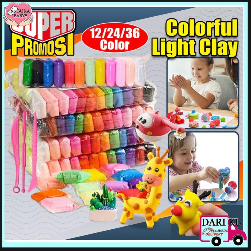 ~DARI KL~ Non-Toxic Super Light Clay Butter Slime Air Dry Clay - TikTok ...