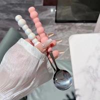 Jual Pearl Cutlery Perlengkapan Makan Sendok/ Garpu Mutiara Aesthetic ...