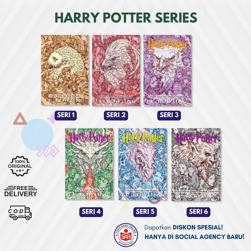 Buku Harry Potter Series - J.K. Rowling - Shop | Tokopedia