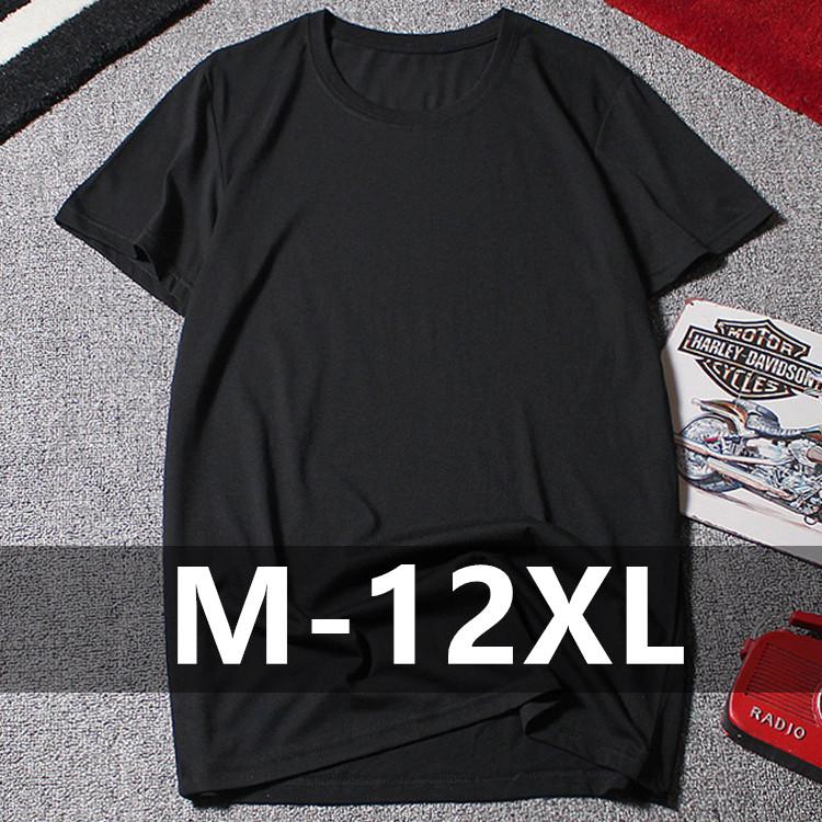 Men Plus Size Cotton T-shirt 7XL 8XL 9XL 10XL 60-180KG Summe - TikTok ...