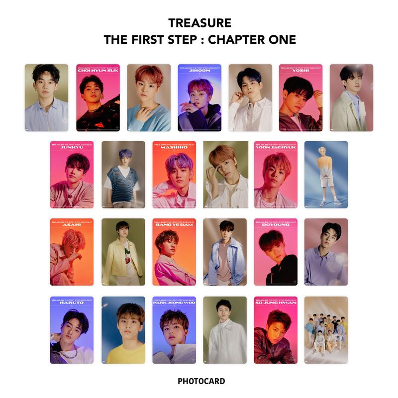 Photocard Treasure The First Step Chapter One - Shop | Tokopedia