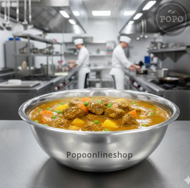 Baskom Korea Stainless Besar Mega Jumbo Mixing Bowl Adonan Makanan ...