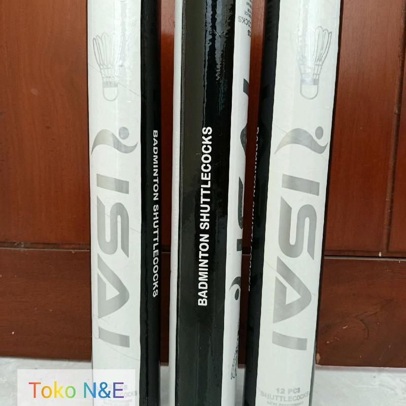 SHUTTLECOCK ISAI HITAM KOK BADMINTON BULU TANGKIS ORIGINAL - Shop ...