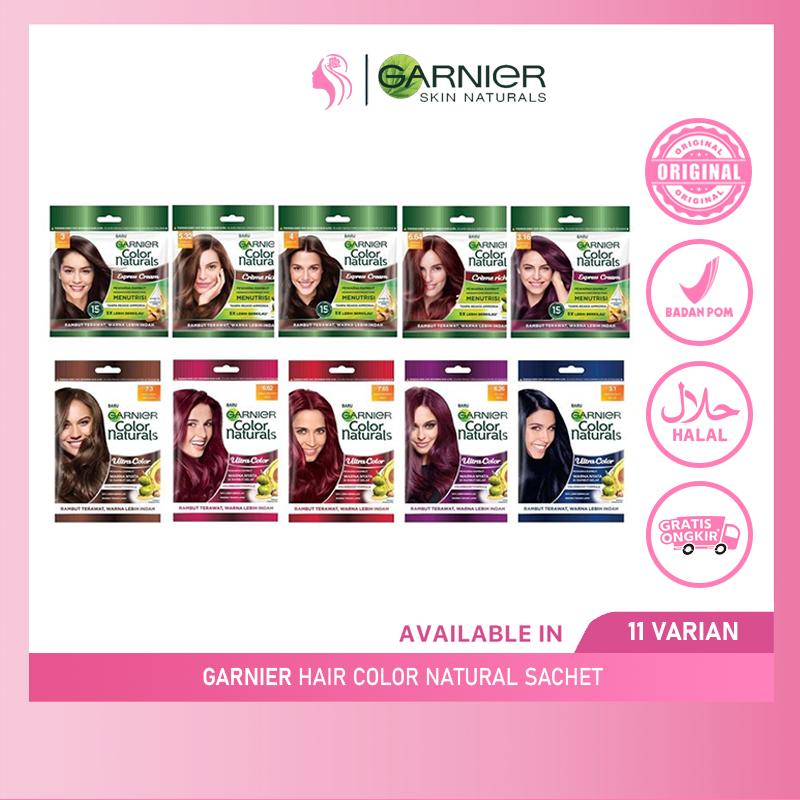 Garnier Hair Color Natural Sachet | Garnier Cat Rambut Sache - Shop ...