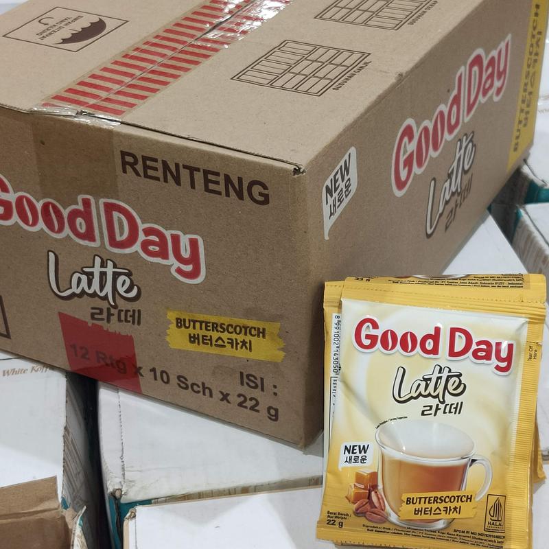 GOOD DAY Latte Original / Butterscotch 1karton isi 120 Sache - Shop ...