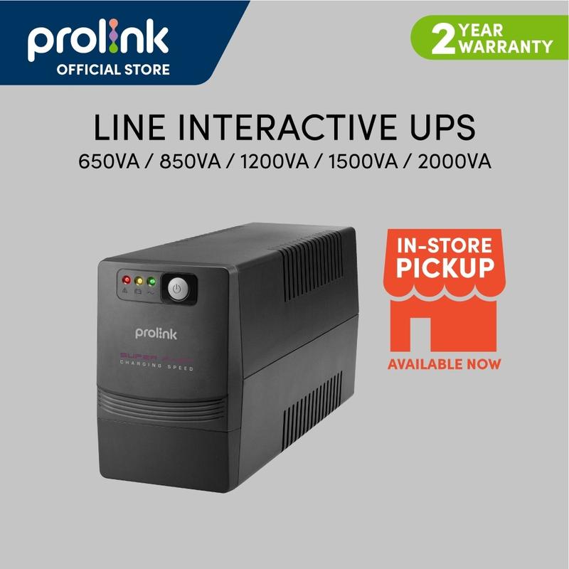 Prolink Super-Fast Charging Backup Power Supply UPS with AVR - TikTok ...