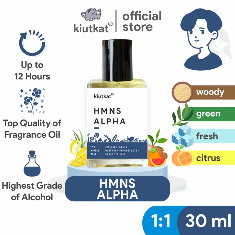 HMNS ALPHA by KIUTKAT - Parfum Pria Original Isi 30ml | Searah HMNS ...