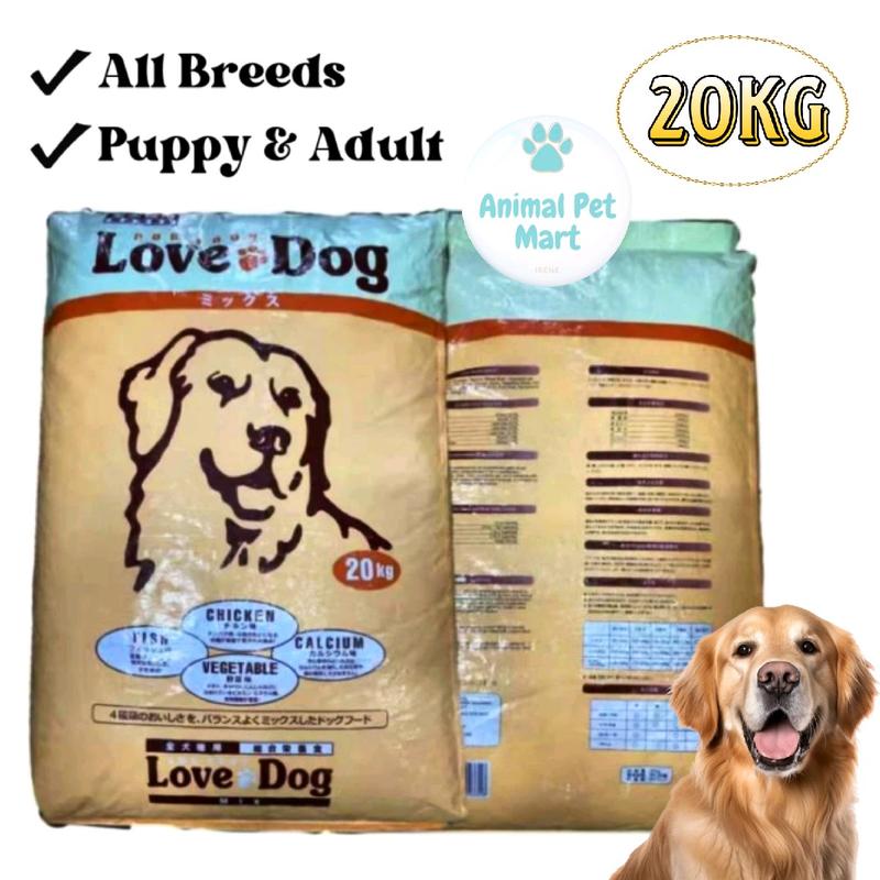 Love Dog- Dog Food 20kg Premium Dog Food - TikTok Shop Malaysia