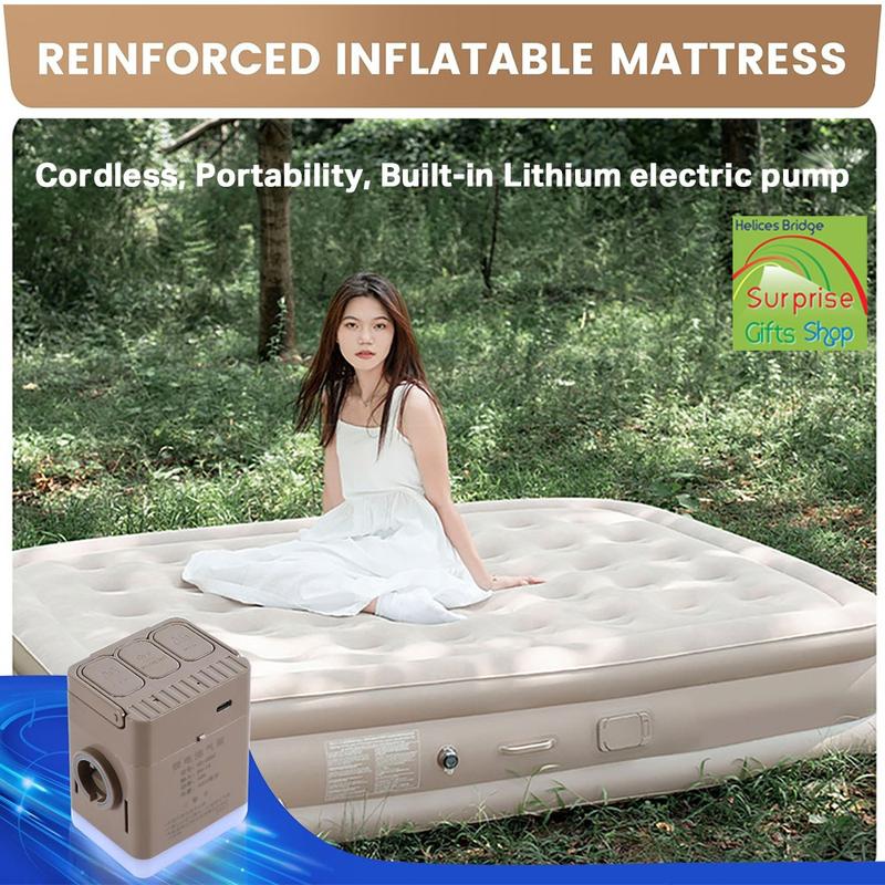 Air Mattress Cordless Inflatable Airbed Luxury Self Inflatio - TikTok ...