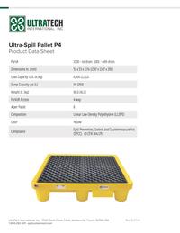 Jual UltraTech Spill Containment Pallets Ultra-Spill Pallets - P4 (Four ...