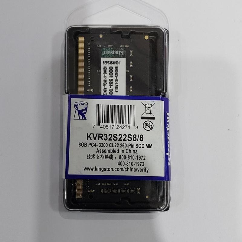 SODIM RAM KINGSTON RAM 8 GB DDR 4 PC 21300 / 26666 /3200 - Shop | Tokopedia