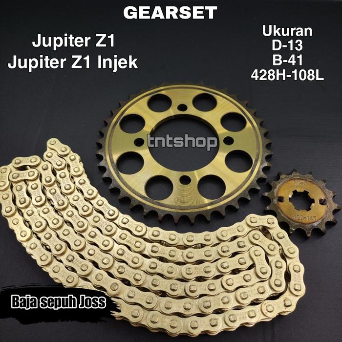 Jual Gearset Girset paket Jupiter Z1 old Jupiter Z1 new 13-41 T Gear ...