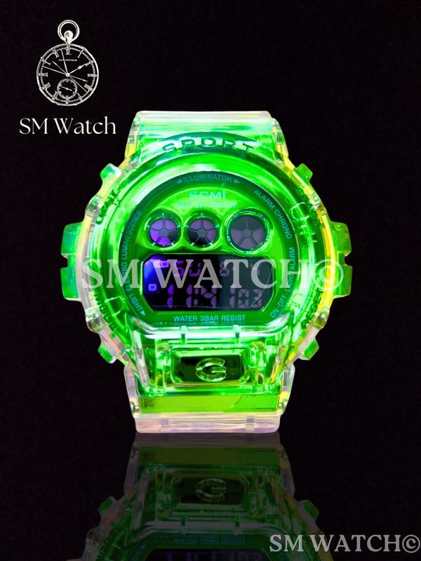 SM WATCH SPORT WATCH WATERPROOF UNISEX READY STOCK - TikTok Shop Malaysia
