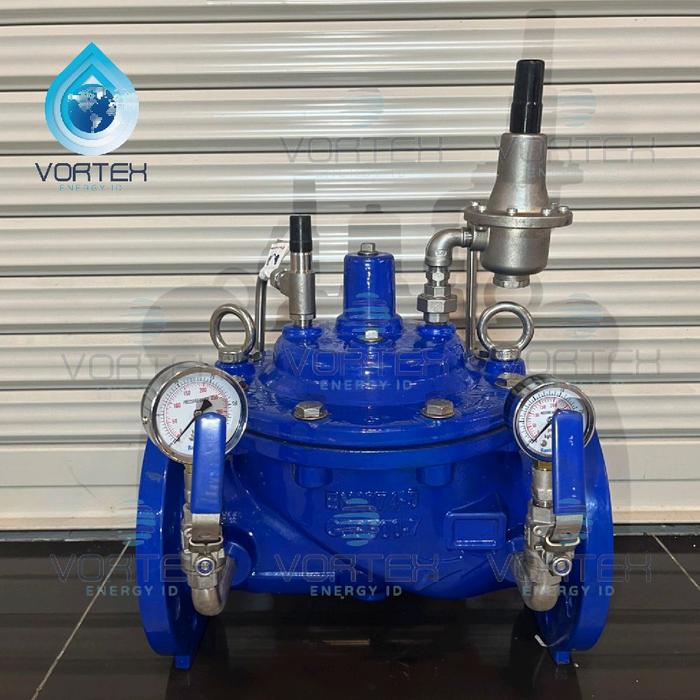 Jual Pressure Relief Valve PRV 3" DN80 PN16 Flange 16 BAR HP power ...