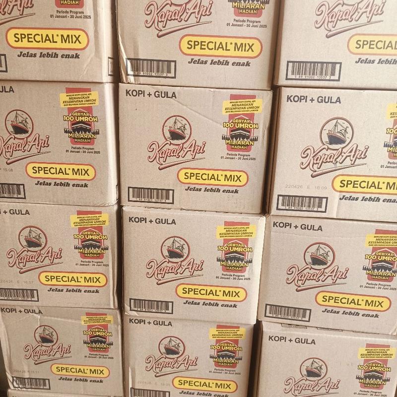Promo kapal Api Mix 1 Dus 12 renceng 23 gr kopi Nikmat best Indonesia ...