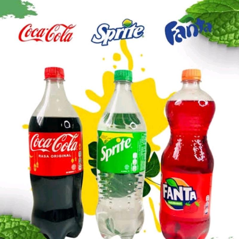 FANTA / SPRITE 1 LITER / 1L Minuman - Shop | Tokopedia