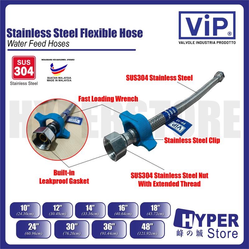VIP Stainless Steel Flexible Hose Pipe Hose Connector Flexible - TikTok ...