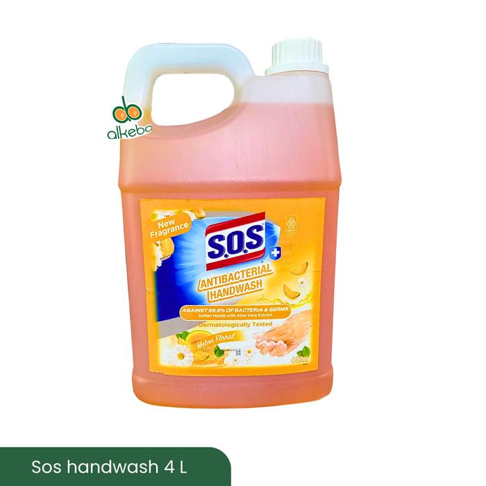 Jual SOS Handsoap hand soap handwash 4 liter sabun cuci tangan ...